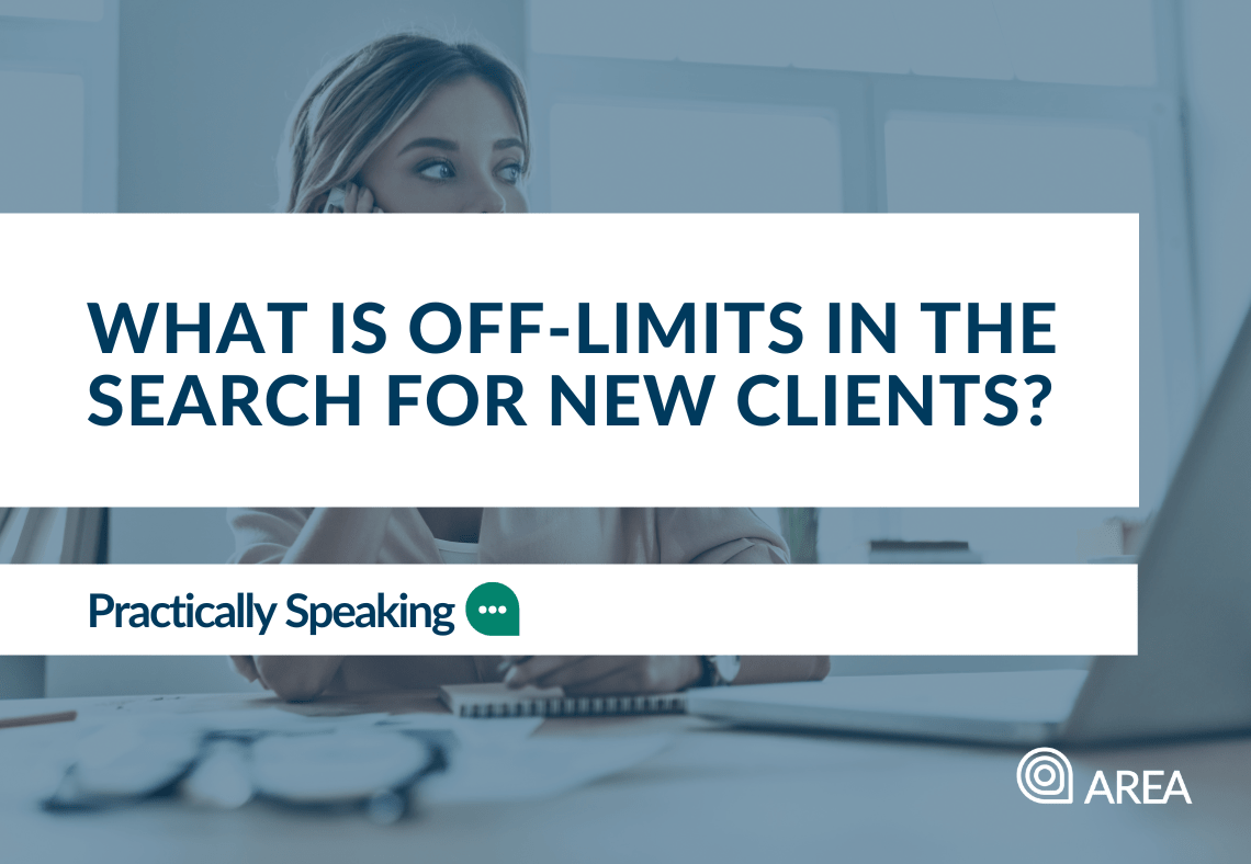 What Is Off limits In The Search For New Clients 